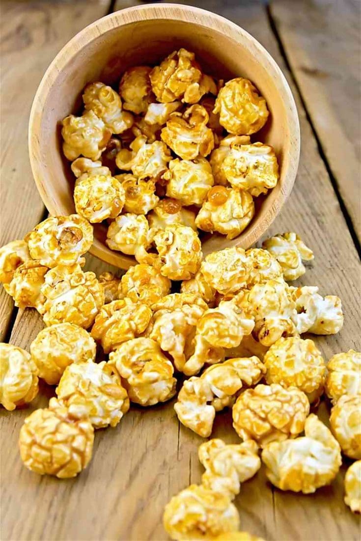 {Koval Whiskey} Cracker Jack Popcorn: Sweet Copycat Recipe
