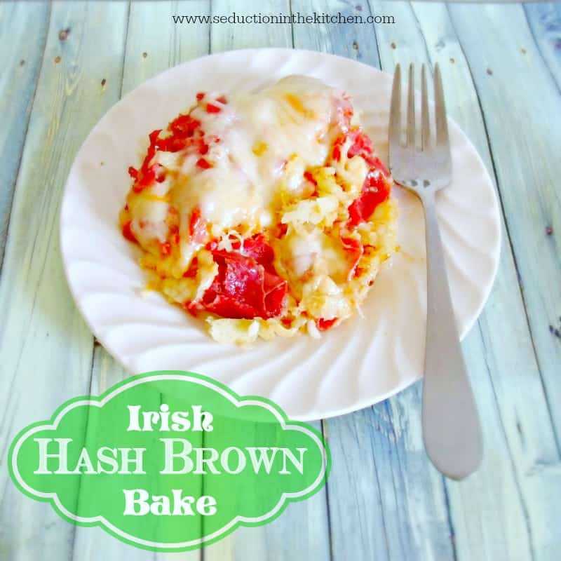 Irish Hash Bown Bake {easy Casserole Recipe}