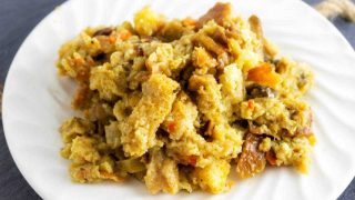 Cajun Crawfish Dressing {A Southern Holiday Side Dish}