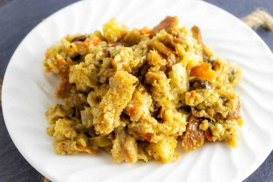 Cajun Crawfish Dressing {A Southern Holiday Side Dish}