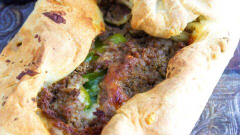 Philly Cheesesteak Stromboli Recipe {Simple Man Food}