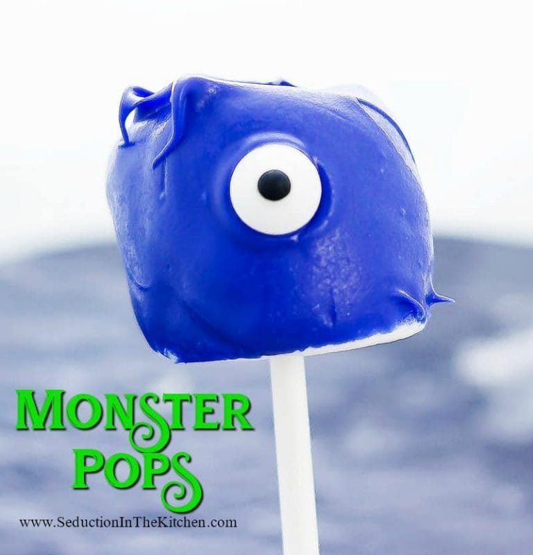 Monster Pops { A Fun Halloween Recipe For Kids}