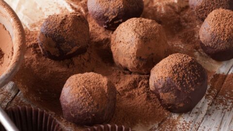 Easy Cake Truffles {Flavored Creamer Cake Balls}