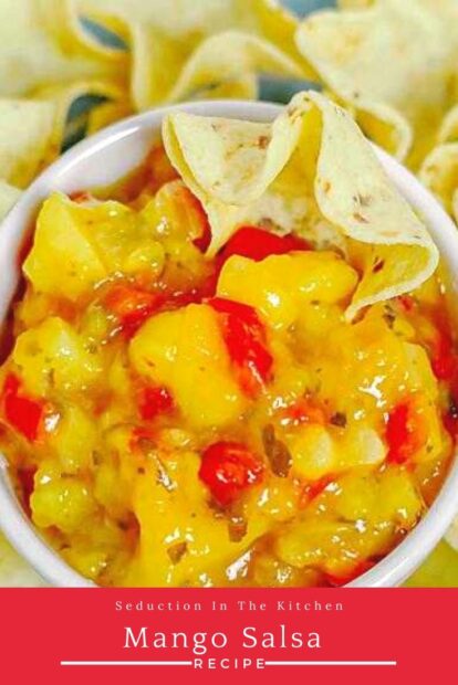 Mango Salsa Recipe {A Sweet And Spicy Salsa}