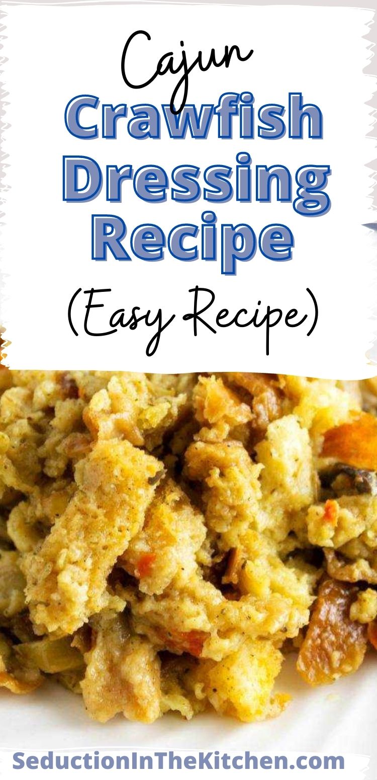 Cajun Crawfish Dressing {A Southern Holiday Side Dish}