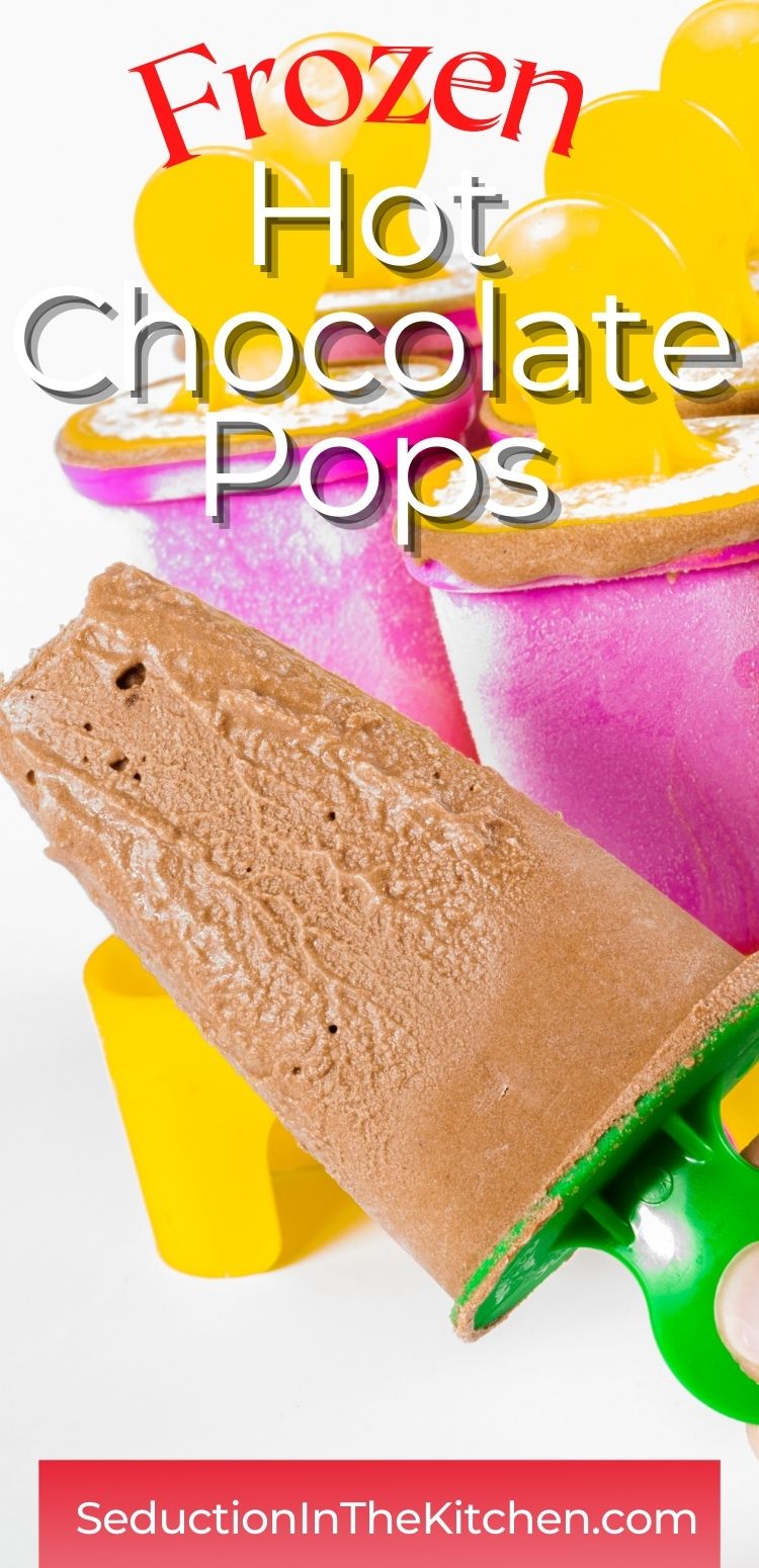 Frozen Hot Chocolate Pops {Easy Chocolate Popsicle Recipe}