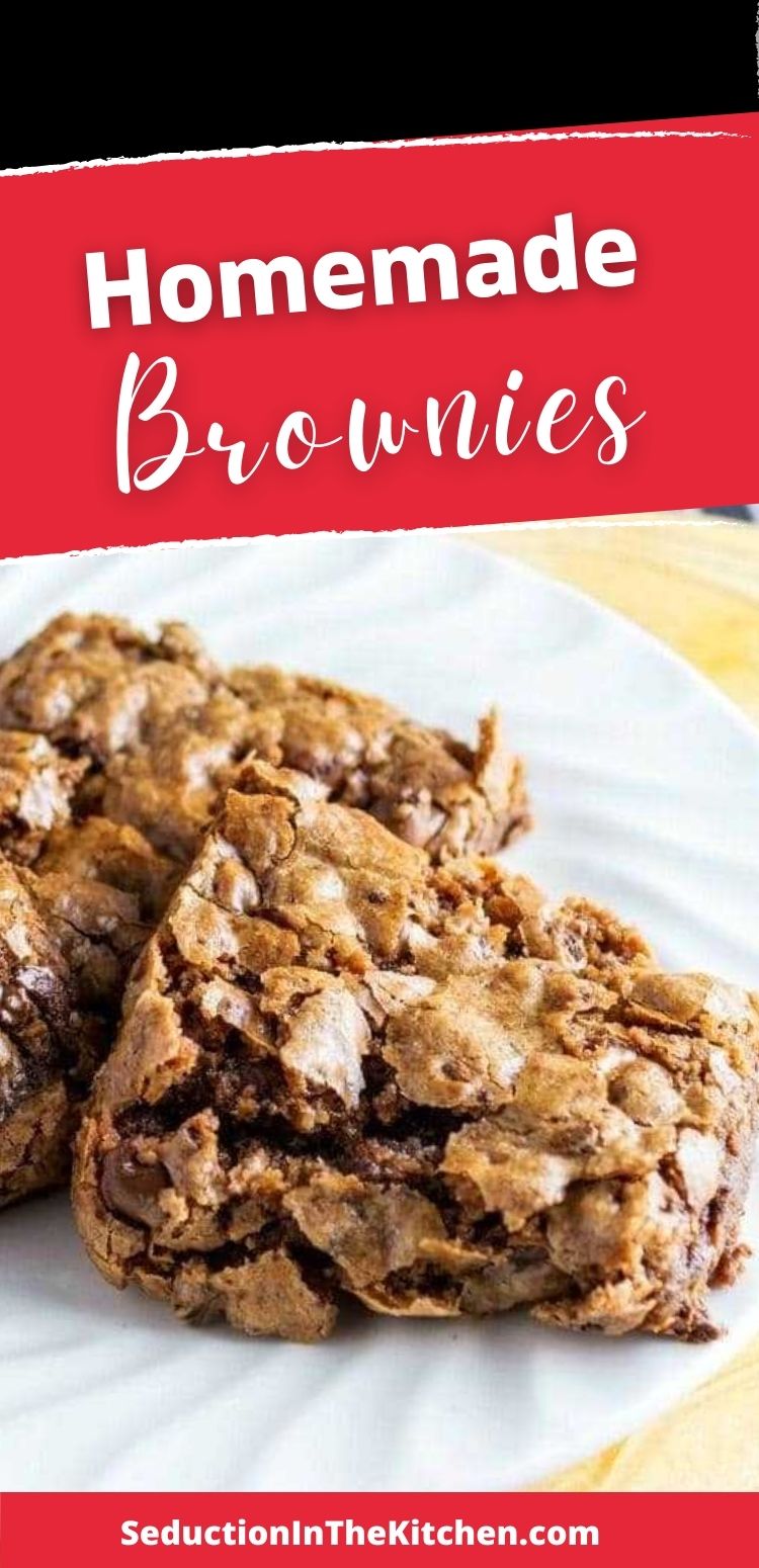 Easy Brownies {Homemade Easy Brownies Recipe From Scratch}