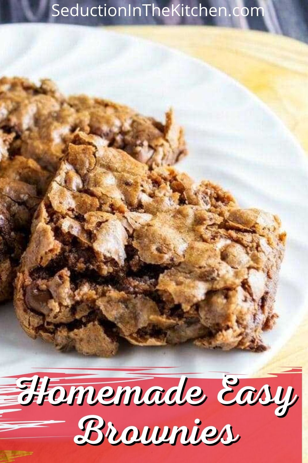 Easy Brownies {Homemade Easy Brownies Recipe From Scratch}