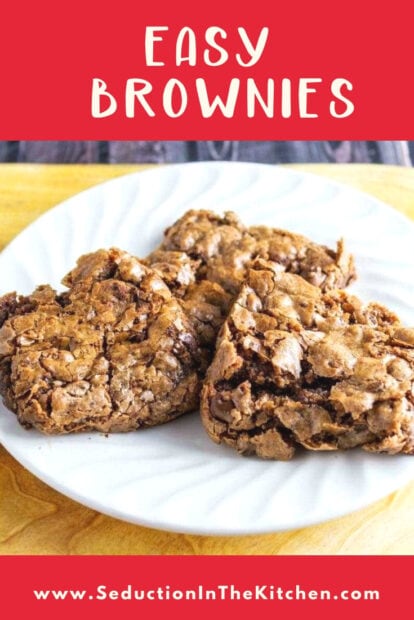 Easy Brownies {Homemade Easy Brownies Recipe From Scratch}