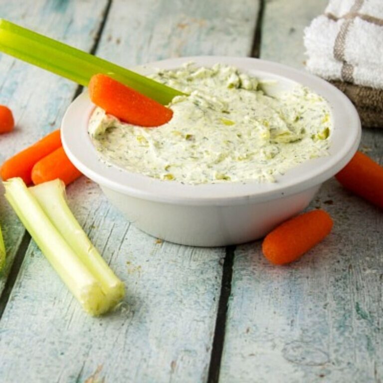 Simple Dill Pickle Dip {Kosher Dill Pickles Taste In A Dip}