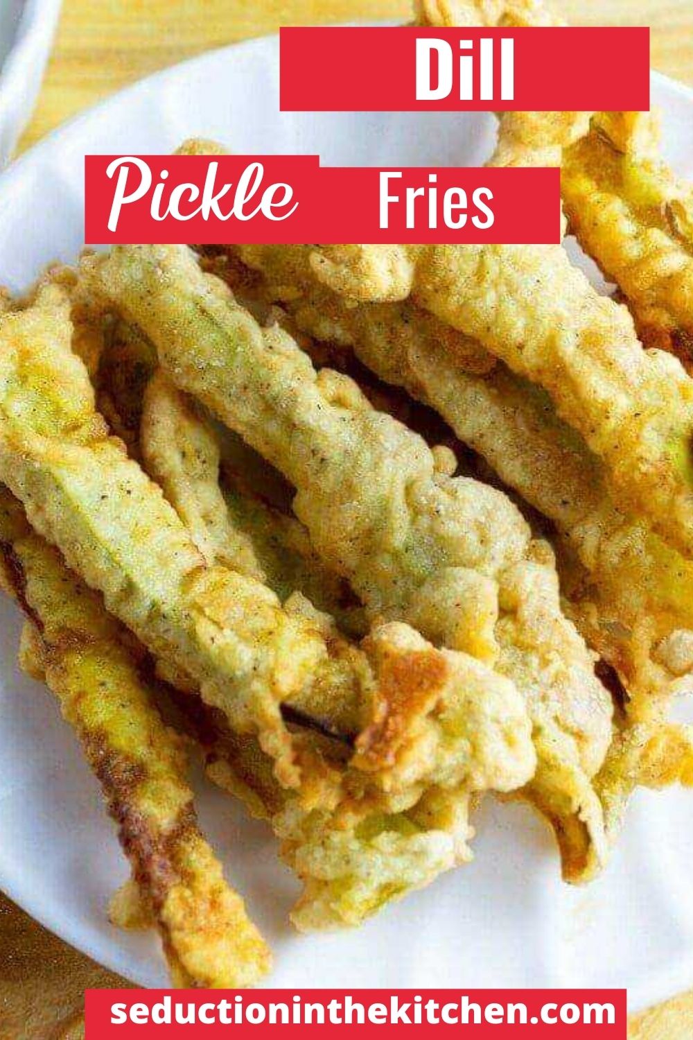 Dill Pickle Fries {Deep Fried Pickles That Like French Fries}