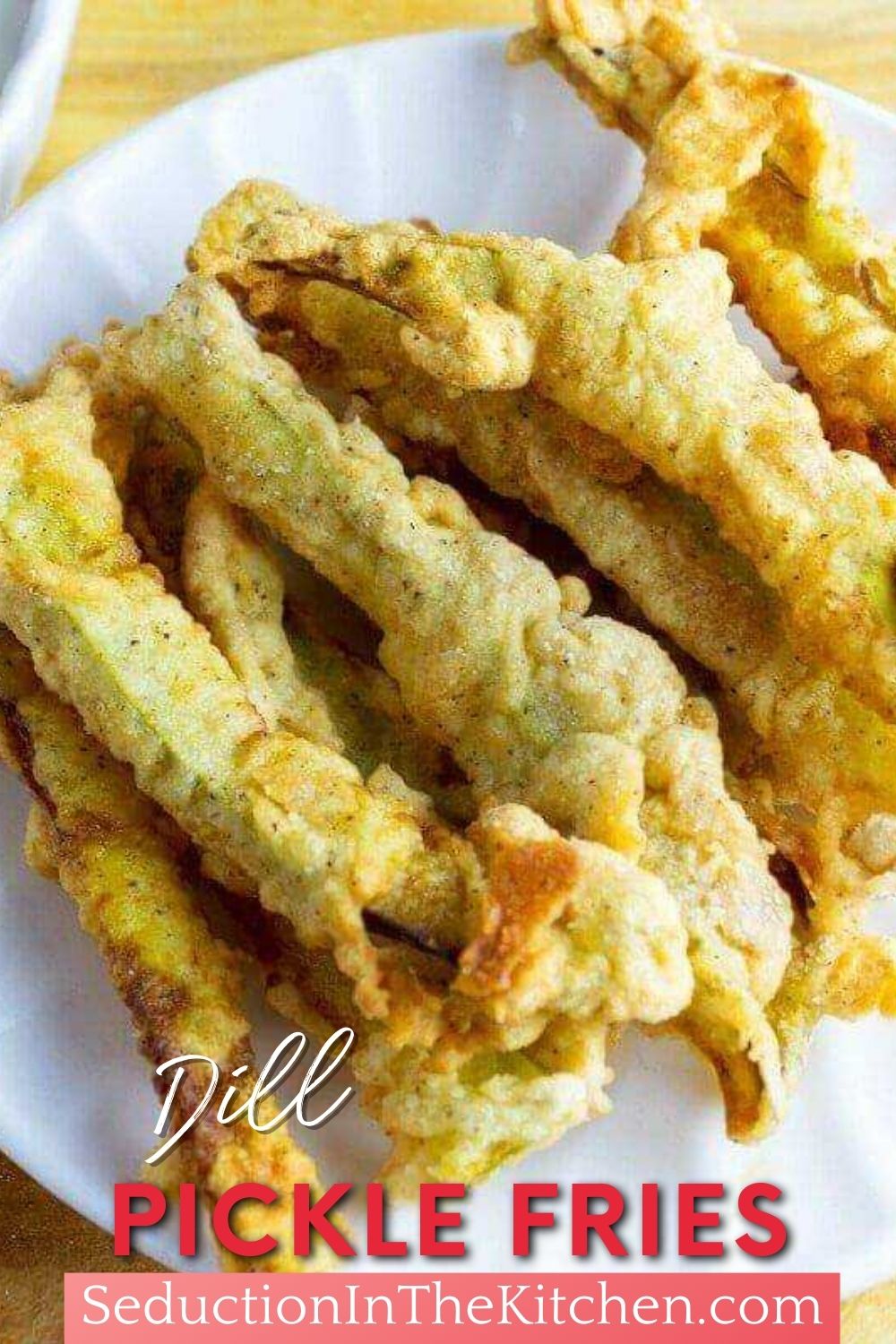Dill Pickle Fries {Deep Fried Pickles That Like French Fries}