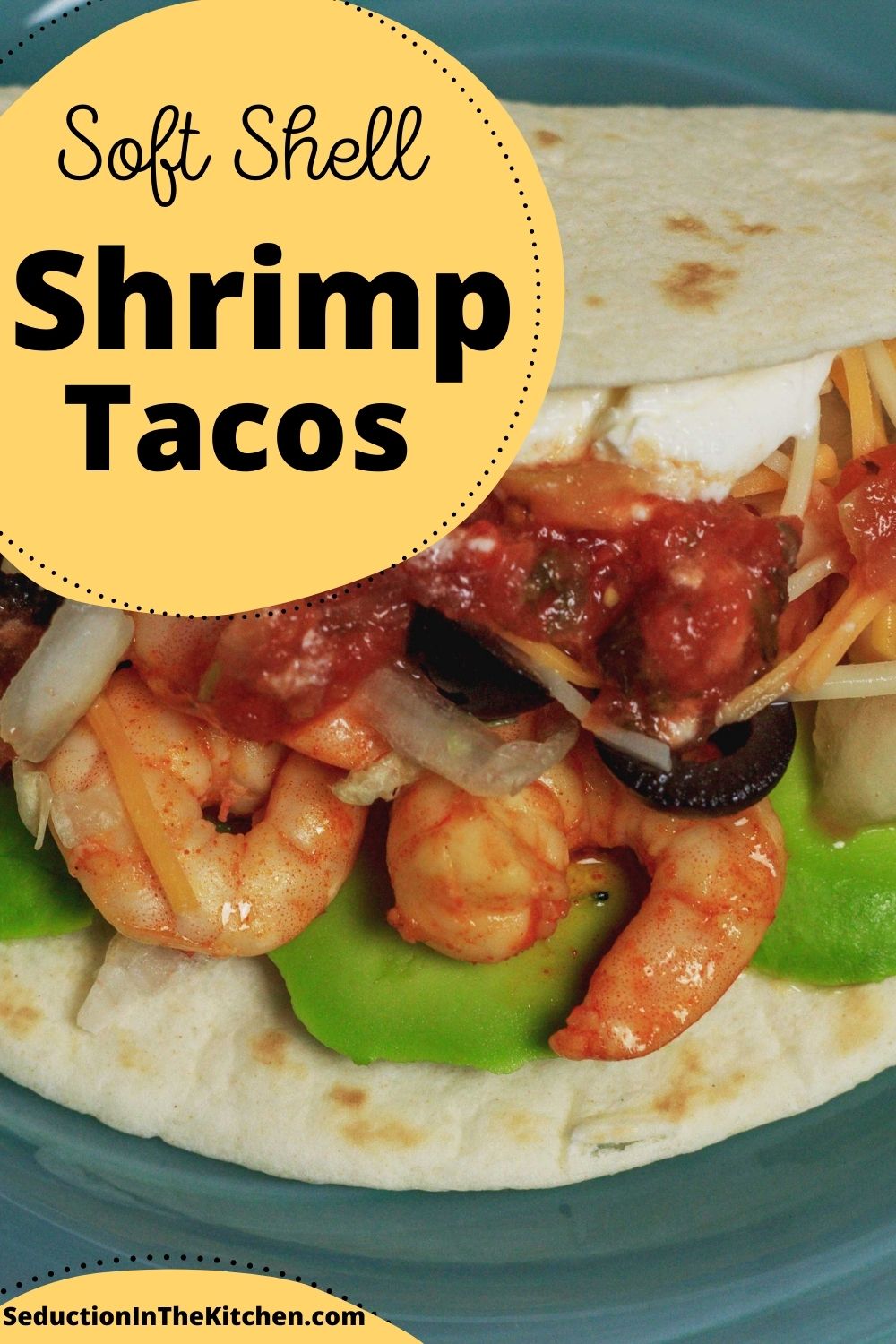 Soft Shell Shrimp Tacos {Easy Shrimp Tacos Recipe}