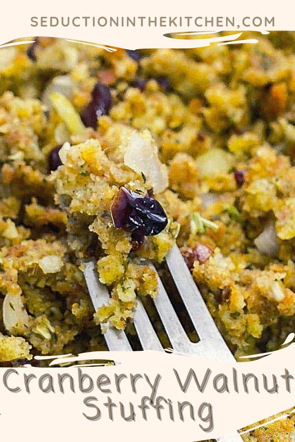 Cranberry Walnut Stuffing Simple Stuffing Recipe