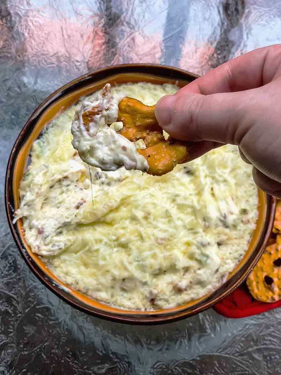 Warm Bacon Cheese Dip {Fast And Easy Crack Dip Recipe}