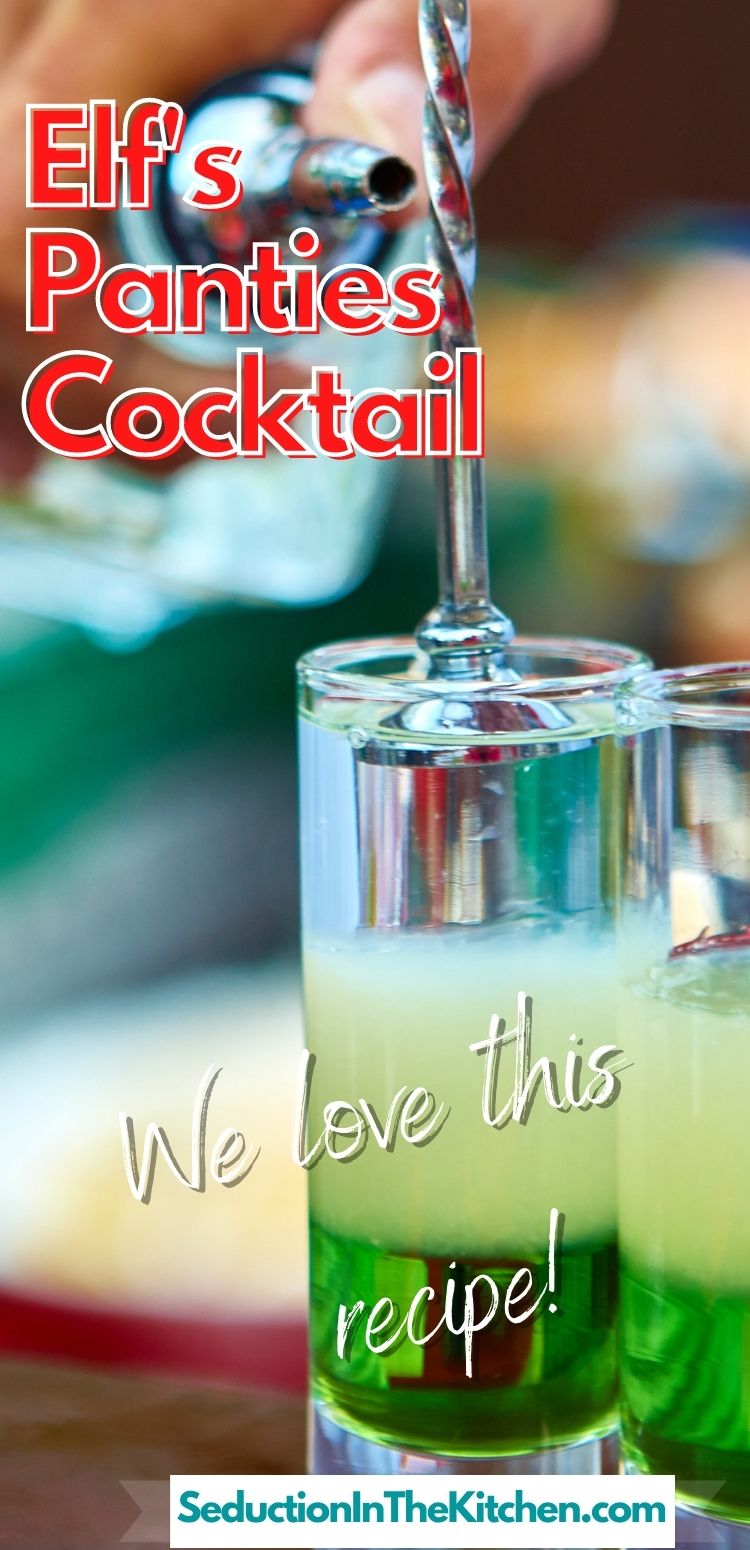 Elf's Panties {Fun Christmas Vodka Cocktail}
